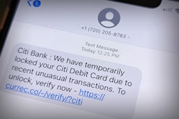 Citibank Text Message Scam Locked Debit Card Alert Is Fake Verified